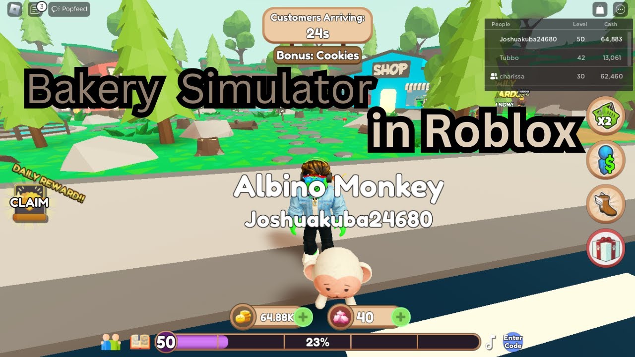 Playing Roblox Bakery Simulator 🧁 - YouTube