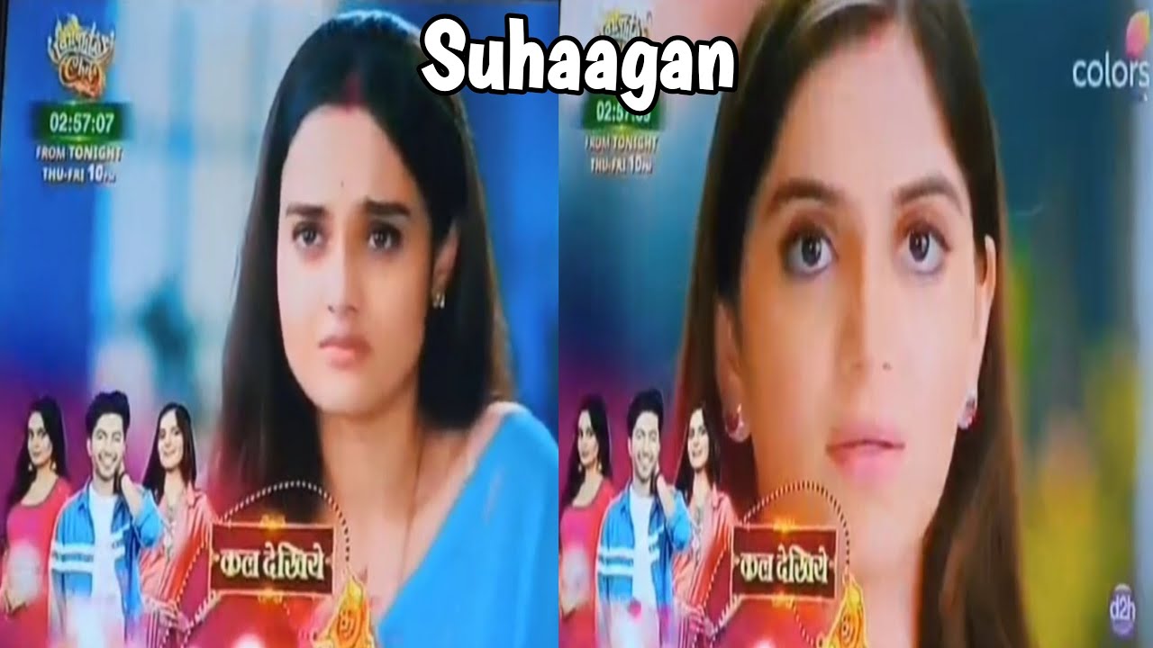 Suhaagan serial promo: Dhwani ne lagaaya Swara par ilzaam. ||Promo ...