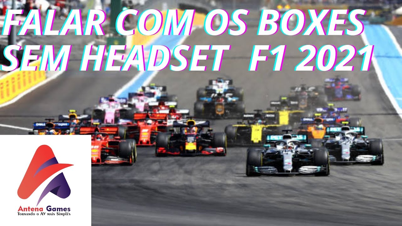 F1 2021, COMO FALAR COM A EQUIPE (BOXES), SEM HEADSET. - YouTube