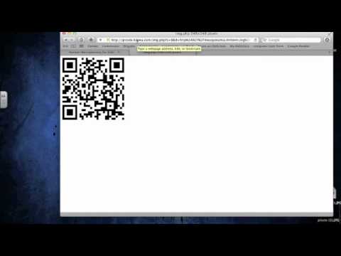 Creating QR codes with Kaywa for SLP sessions - YouTube