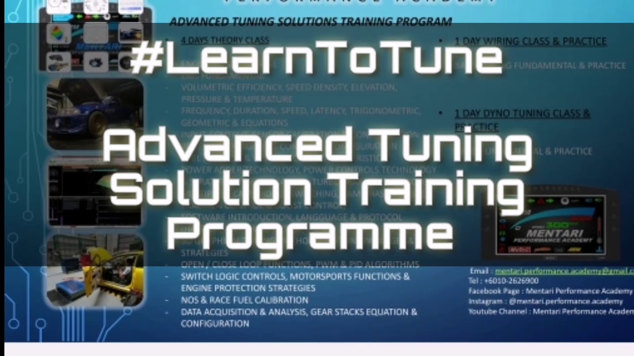 ECU Tuning Training Programme Coming To Jakarta Indonesia - YouTube