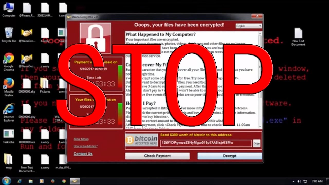 How to Prevent infect WannaCry Ransomware - YouTube