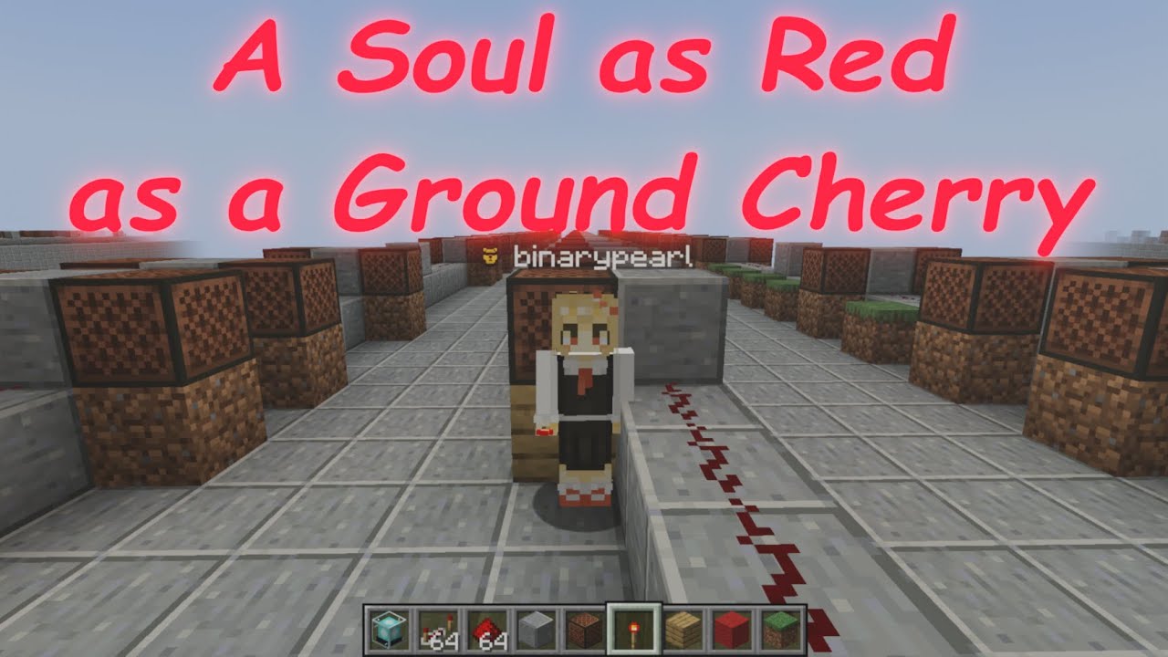 東方 - Touhou - A Soul as Red as a Ground Cherry - Touhou Minecraft note ...