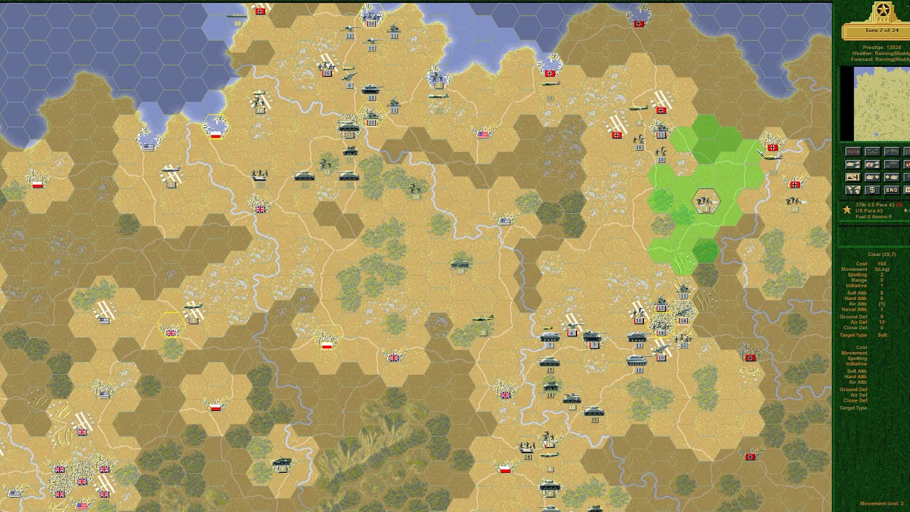 Let's Play Allied General: The British Campaign 28 - YouTube