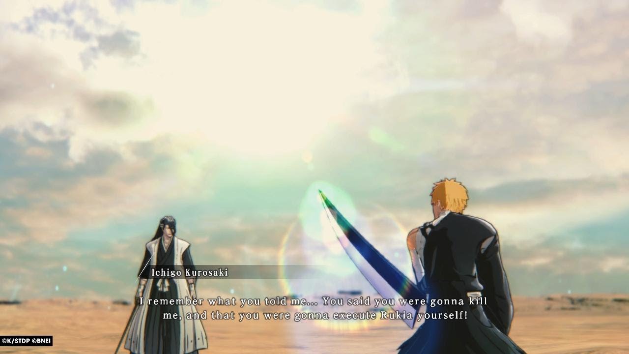 BLEACH Rebirth of Souls: Ichigo vs Byakuya (First Bankai) - Part I ...