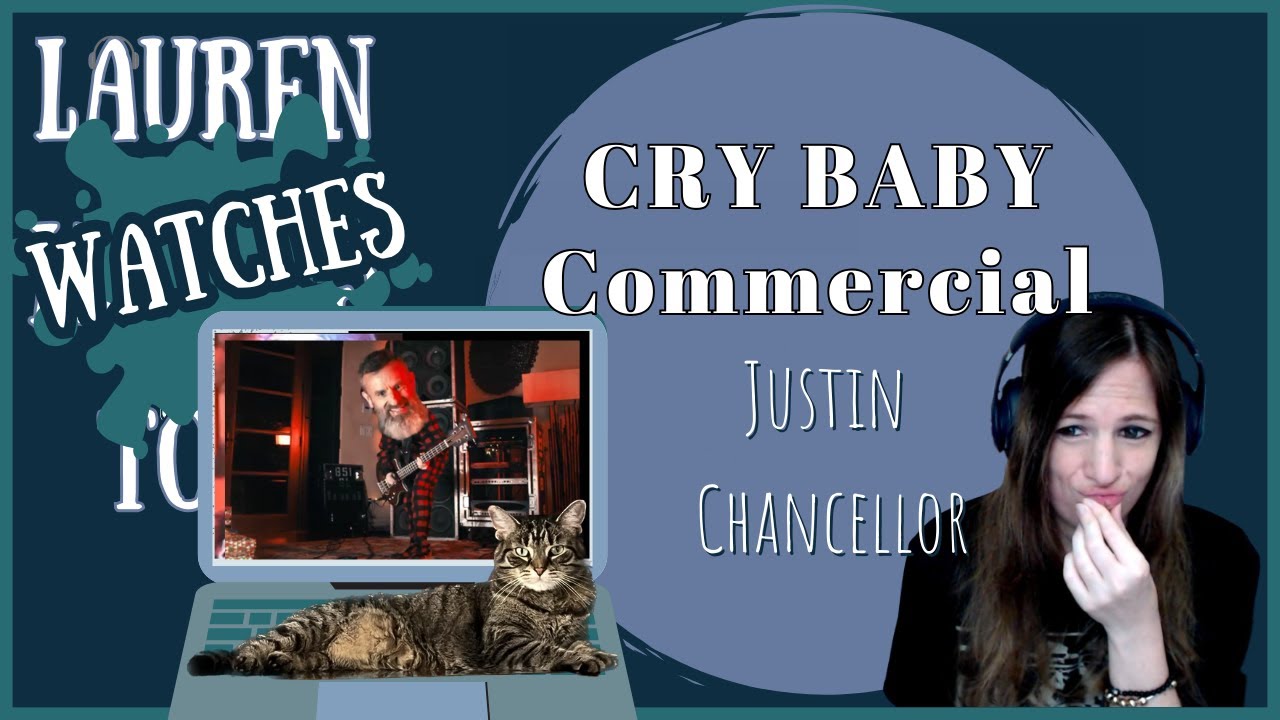Justin Chancellor's Cry Baby Commercial | A Tool-ish Reaction - YouTube