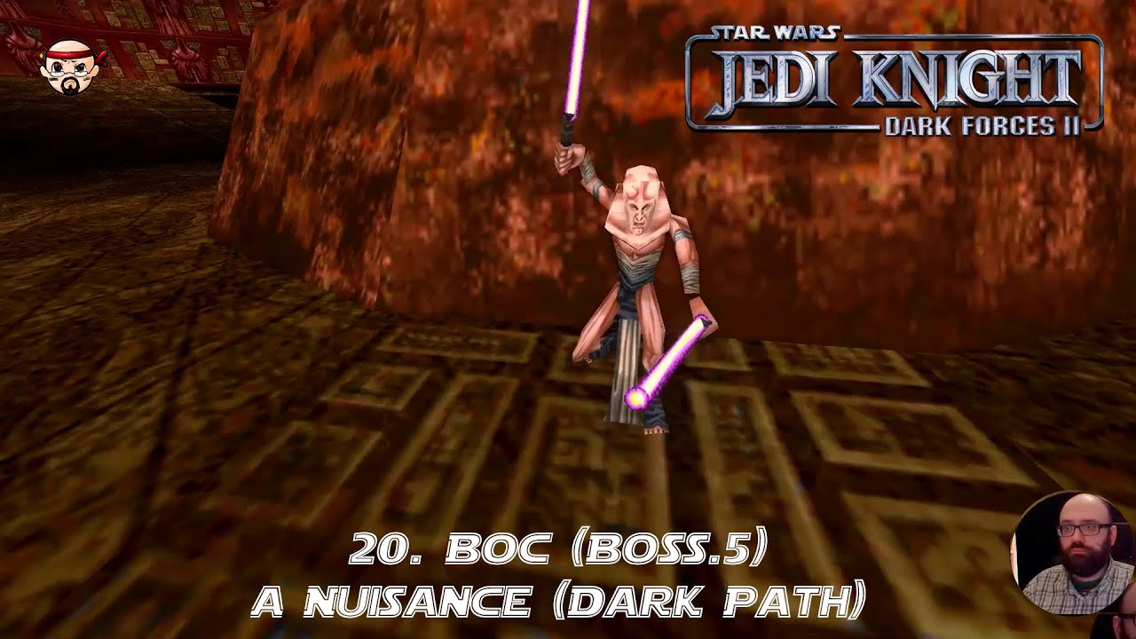 Reckless Dark Forces 2:Jedi Knight - 20. Boc - A Nuisance (5th Boss ...