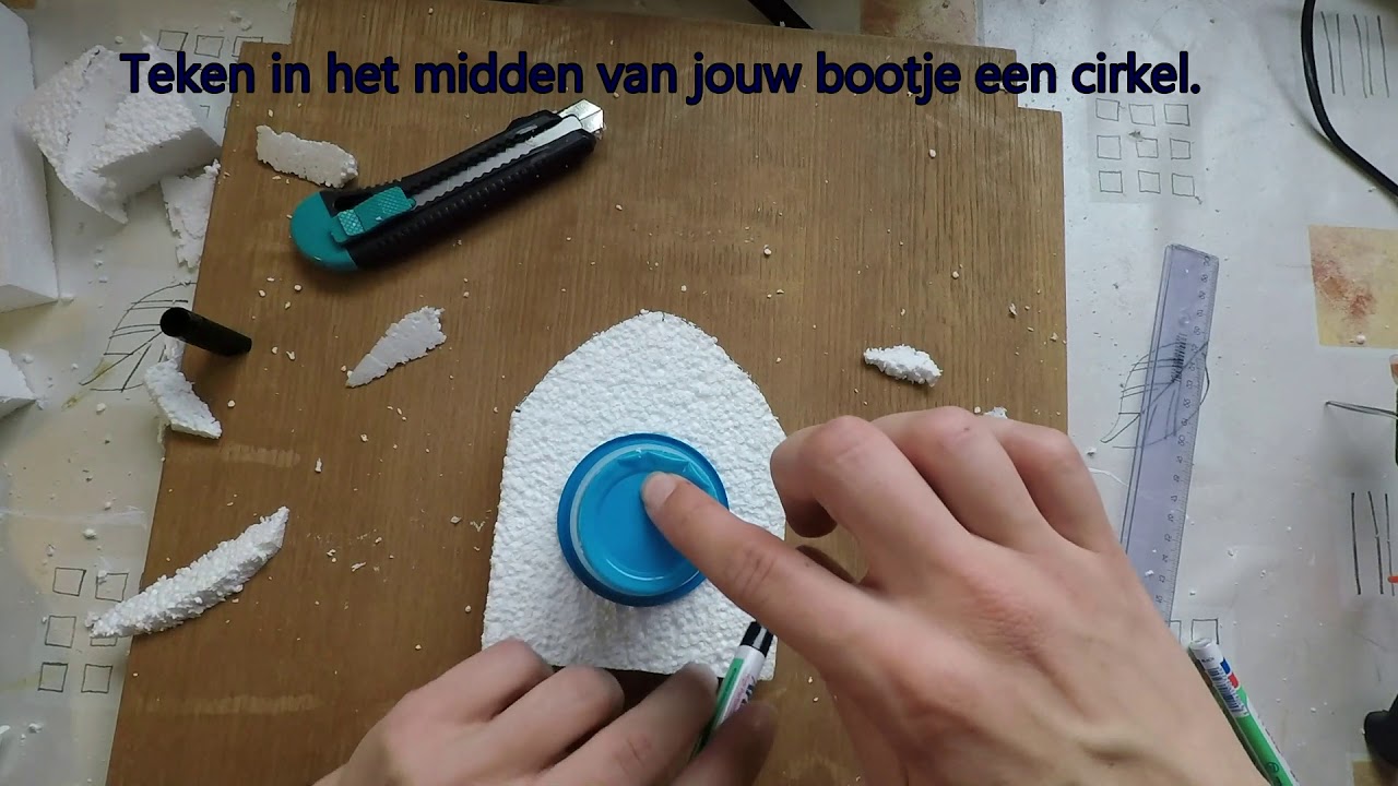 zelf varend bootje verbonden vaten - YouTube