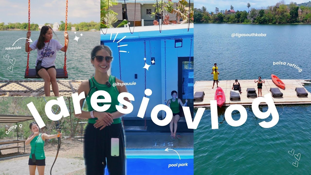 team building at laresio 2024: extreme lakeside & pool park activities ...