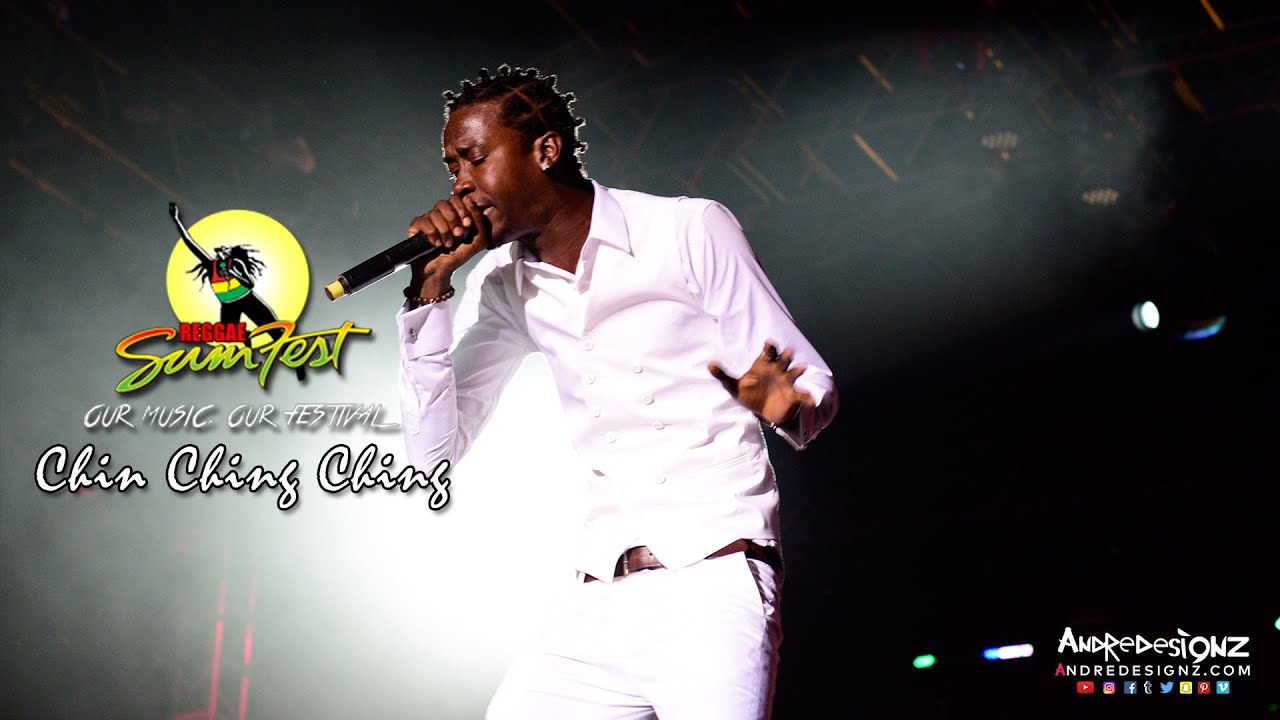 Chin Ching Ching Performing at Reggae Sumfest Dance Hall Night 2016 ...
