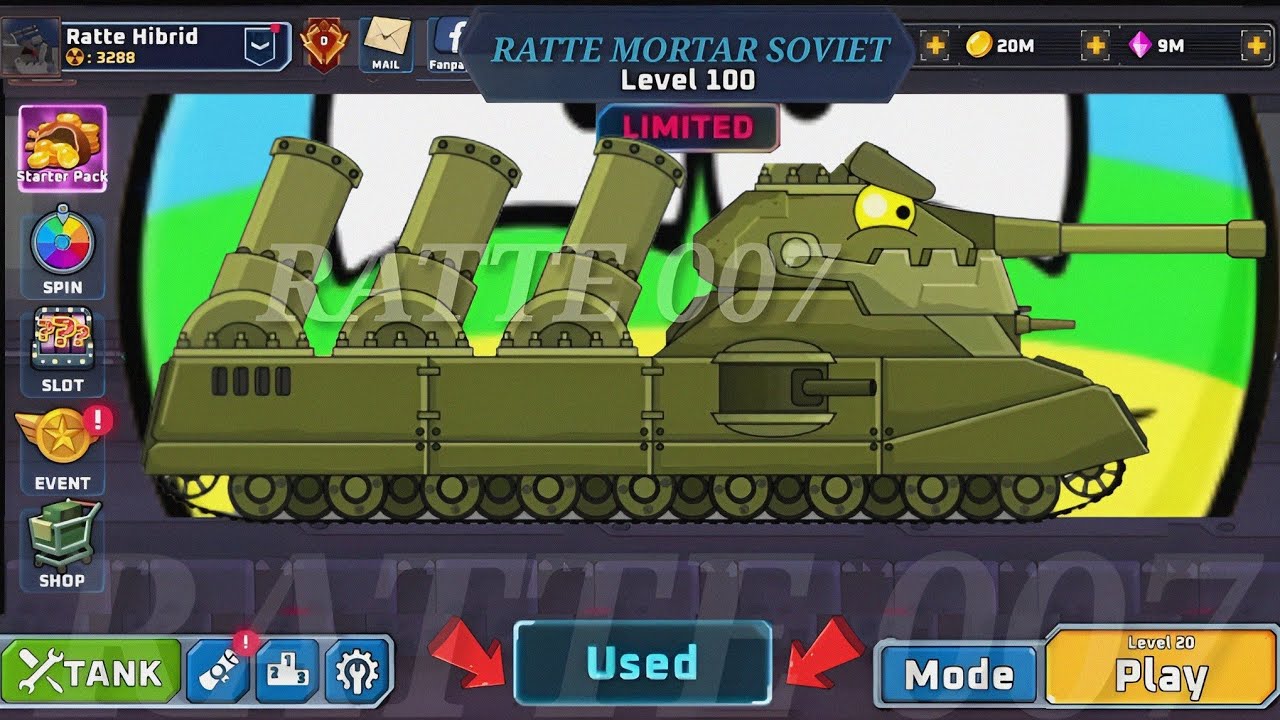 Tank Combat War Battle New Tank RATTE MORTAR SOVIET EVOLUTION UPComing ...