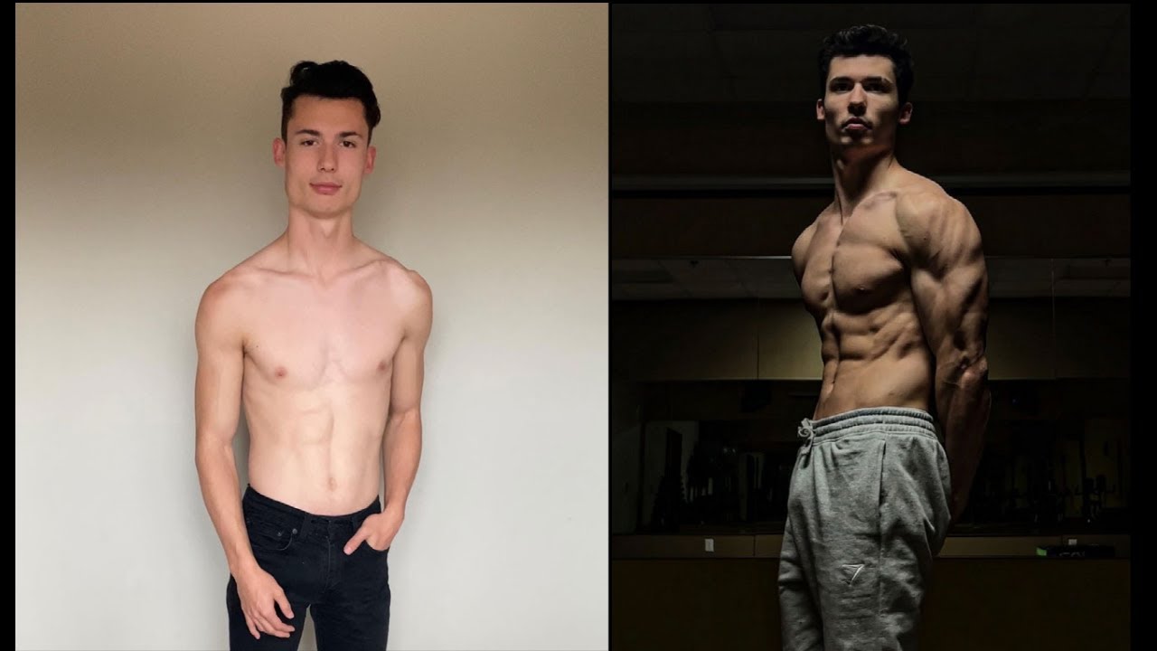 Jordan Pittman Natural 1 Year Transformation 2022-2023 - YouTube