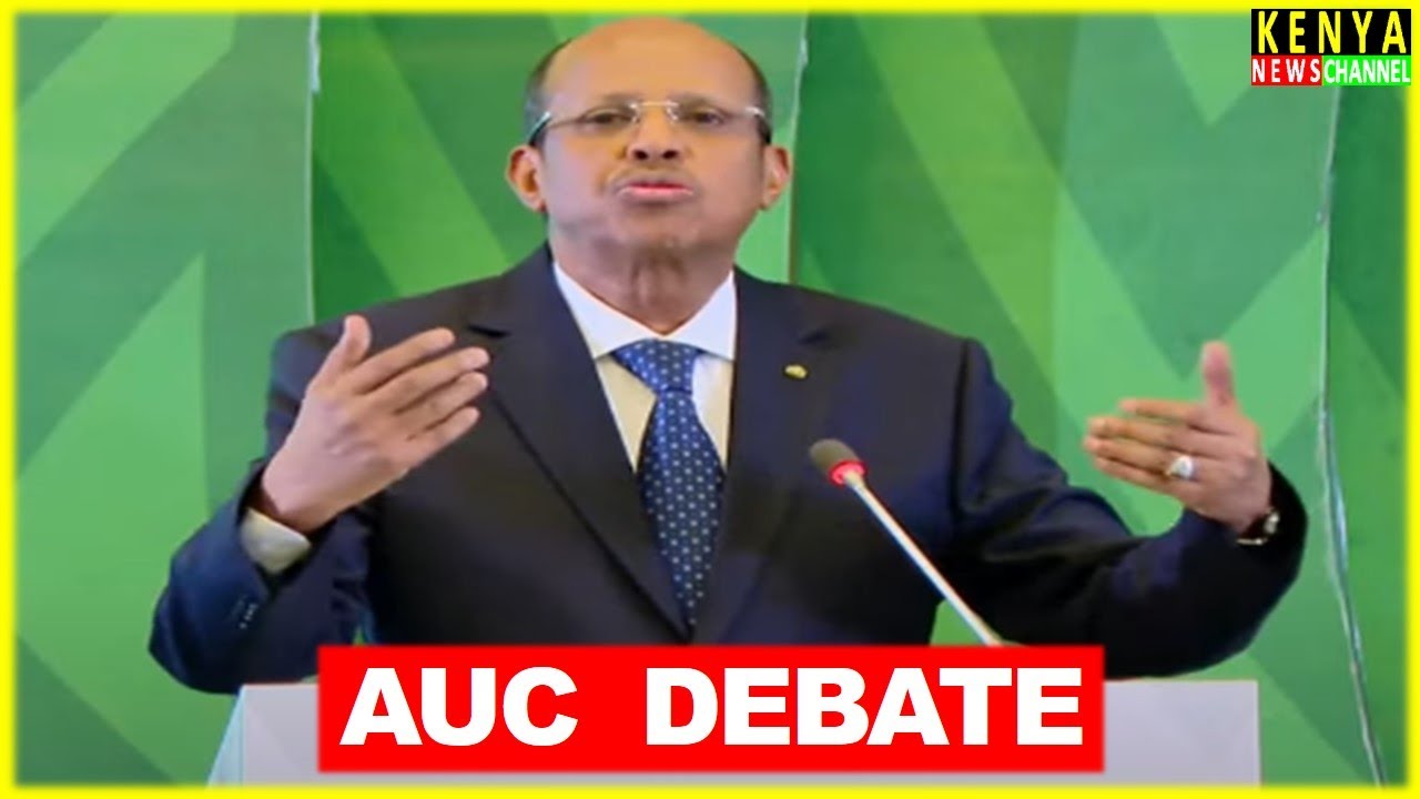 'I WILL FINALLY MAKE AFRICA PEACEFUL' Raila AUC Opponent Mahmoud Ali ...
