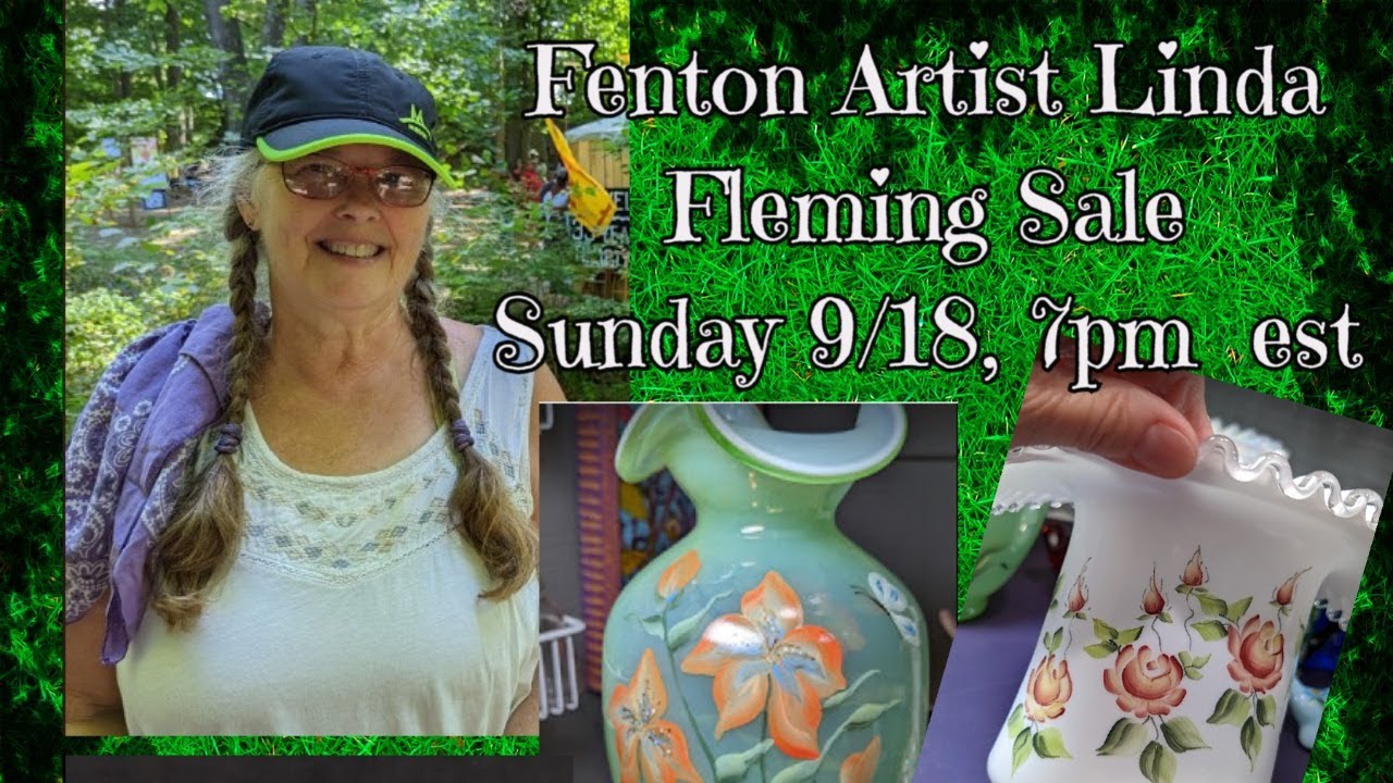 Rosie's sale with Fenton Artist Linda Fleming ! Sunday 9/18 7pm - YouTube