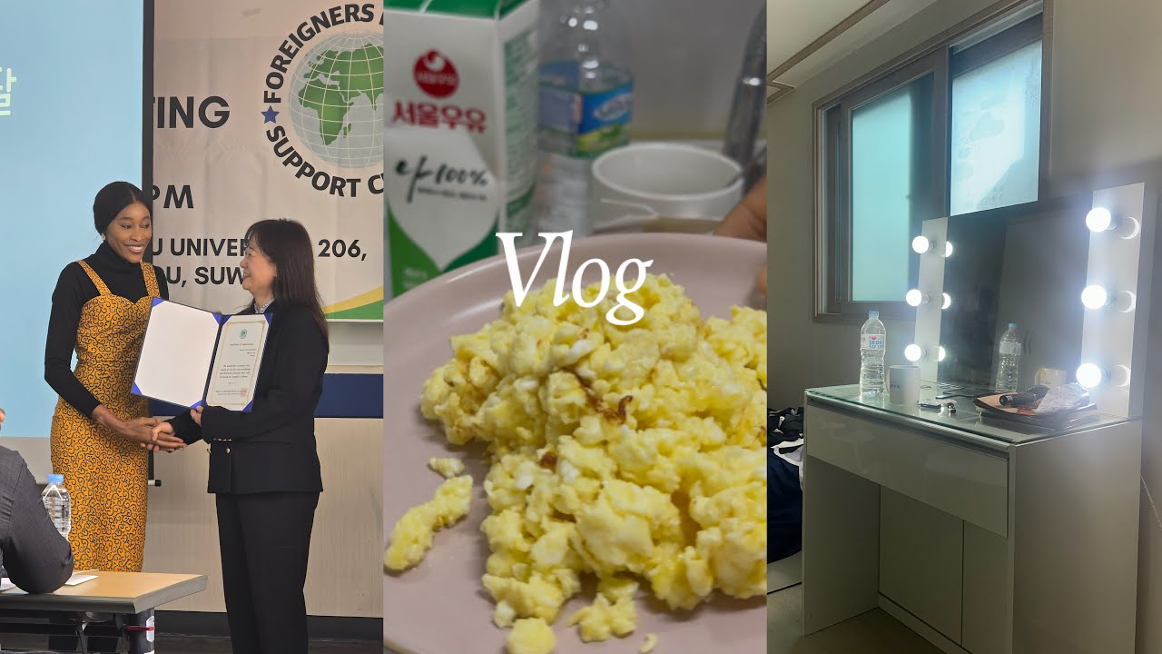 Days in my life in South Korea|korea trash system |got a drssser ...
