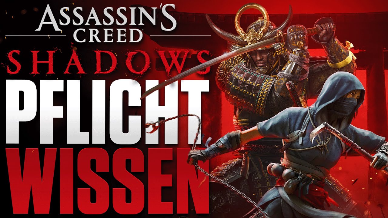 Pflichtwissen zu Assassin's Creed Shadows - Mapgröße & mehr Nart Cast ...