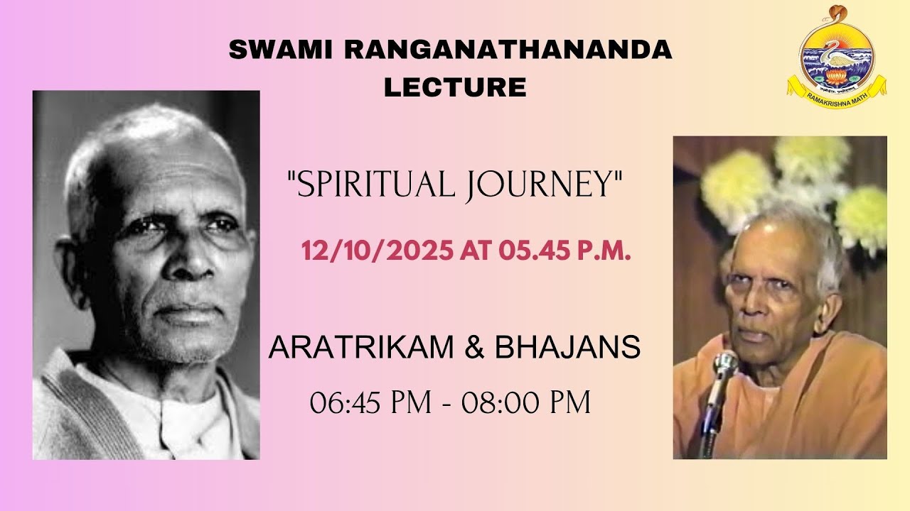 Watch "Spiritual Journey" by Swami Ranganathananda - YouTube