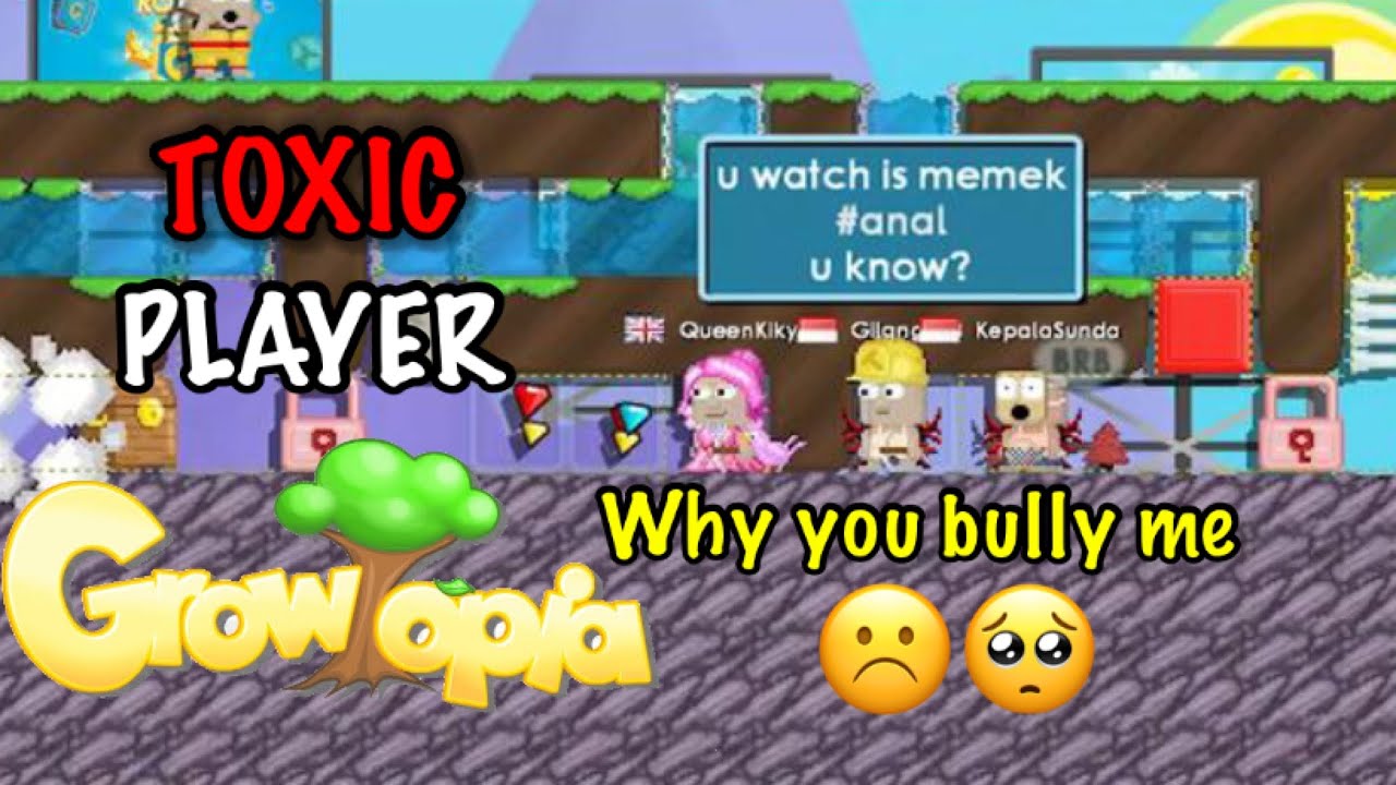 BOCIL TOXIC PLAYER IN GT | GROWTOPIA - YouTube