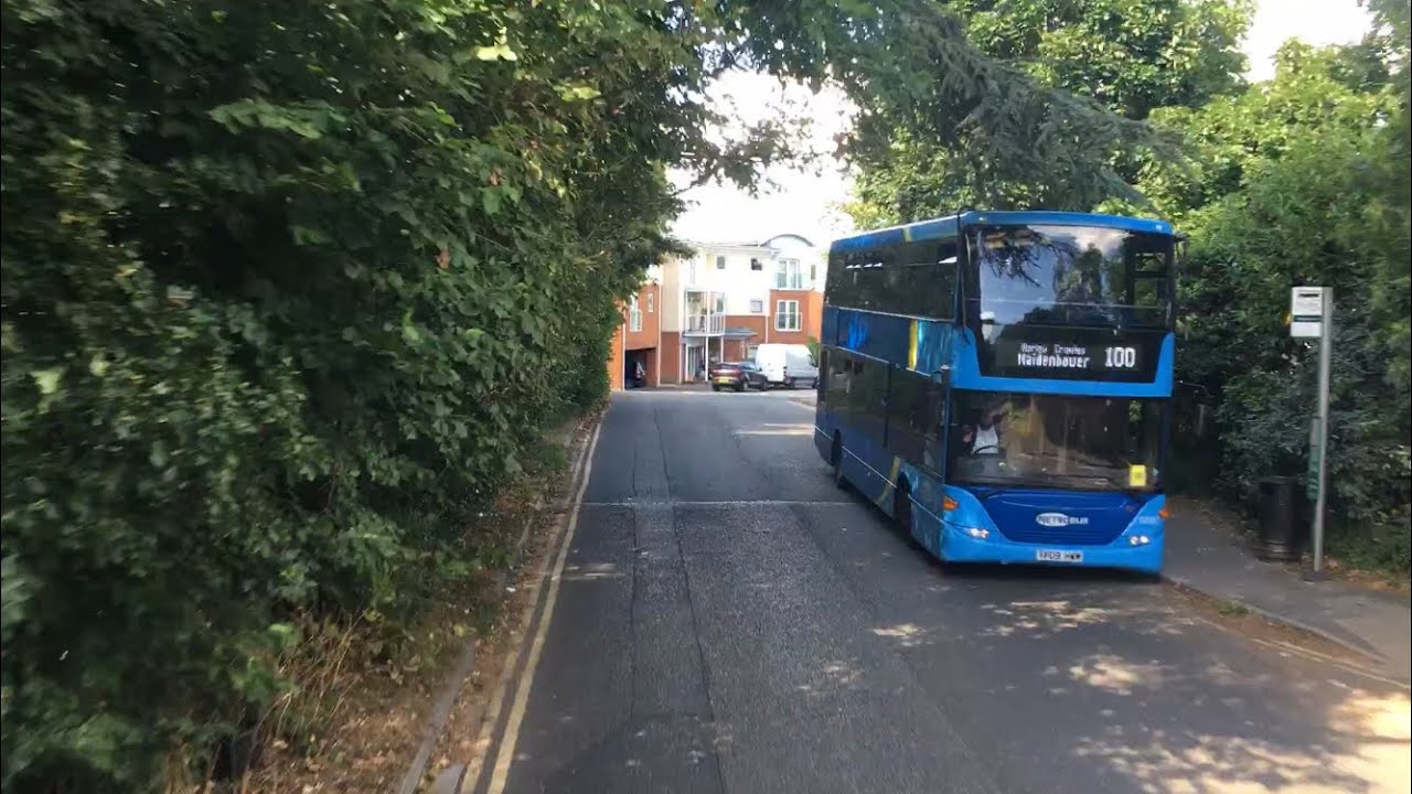 *FULL ROUTE VISUAL* Metrobus (Crawley) Route Fastway 100: Maidenbower ...