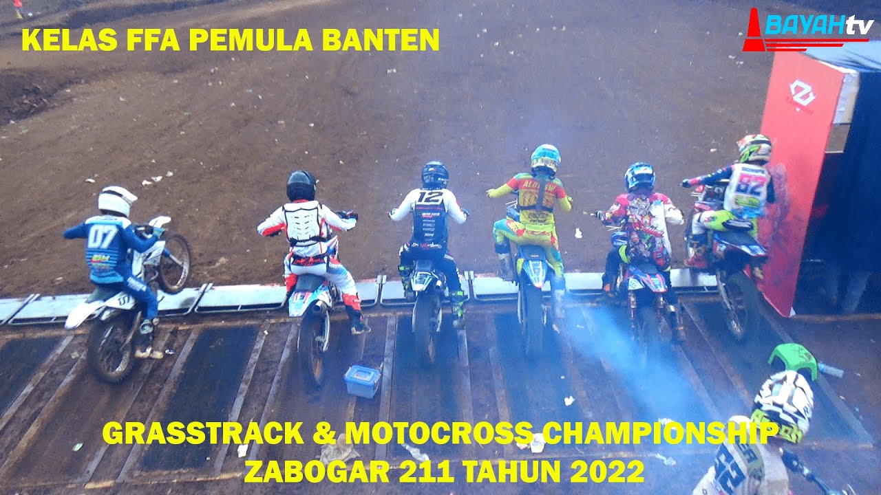 KELAS FFA PEMULA BANTEN | GRASSTRACK & MOTOCROSS CHAMPIONSHIP ZABOGAR ...