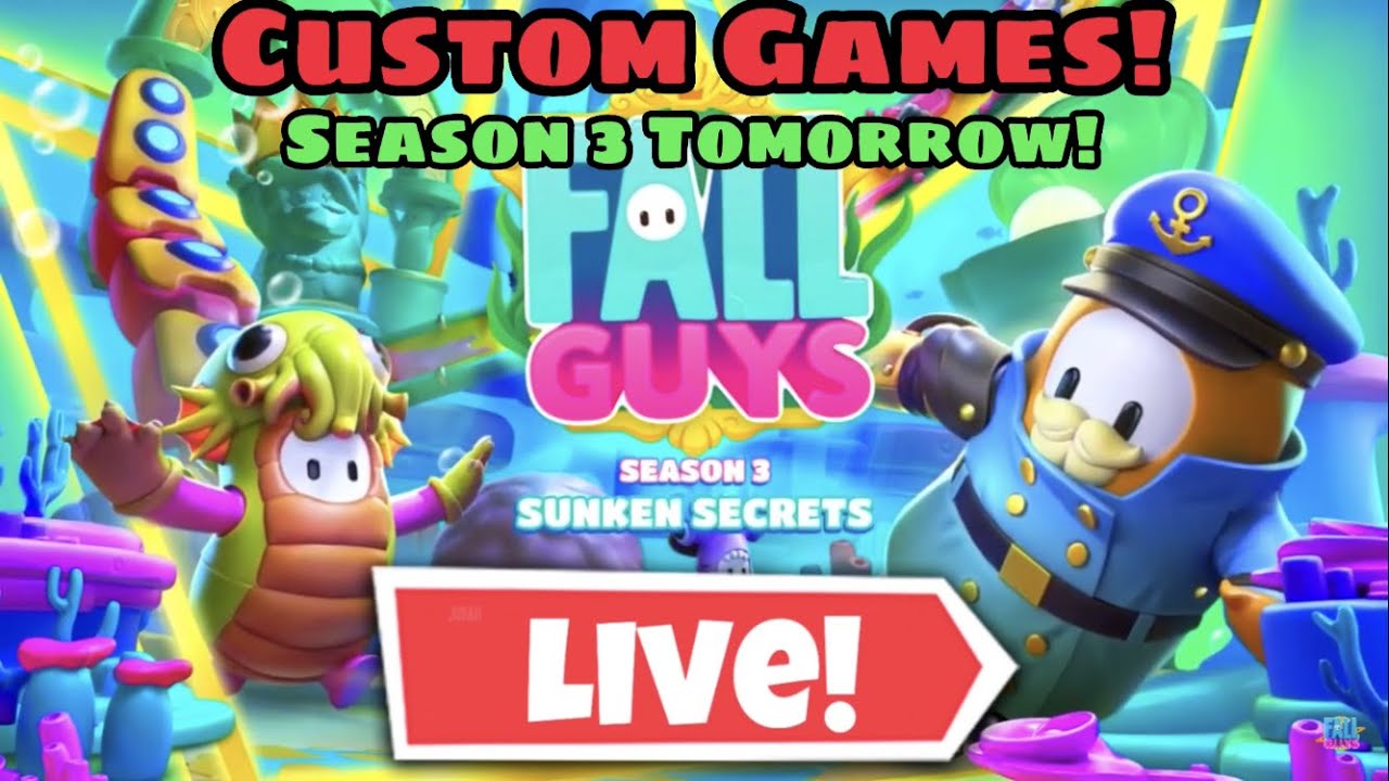 Fall Guys CUSTOM CHALLENGES With Viewers! - YouTube