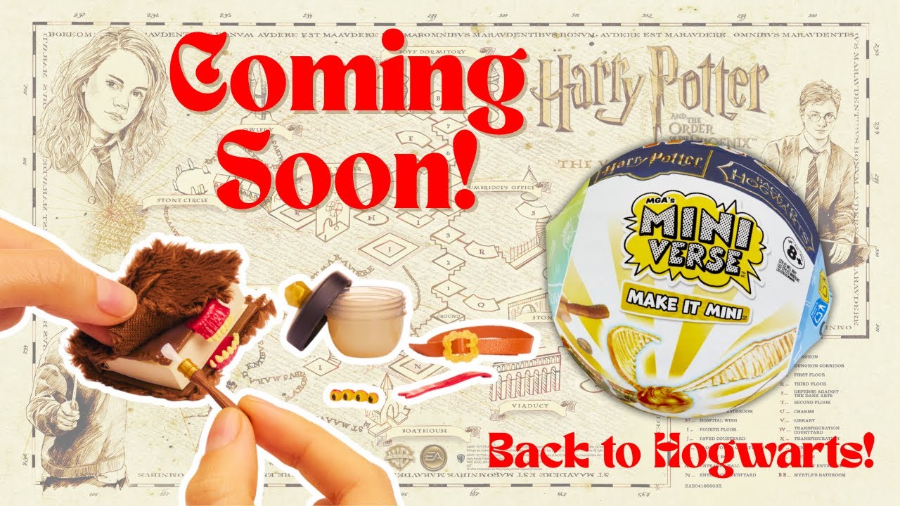 New Miniverse Make It Mini Harry Potter Back to Hogwarts Release! - YouTube