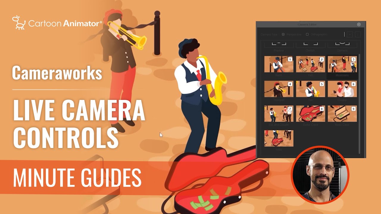 Live camera controls | Minute Guides | Cartoon Animator - YouTube