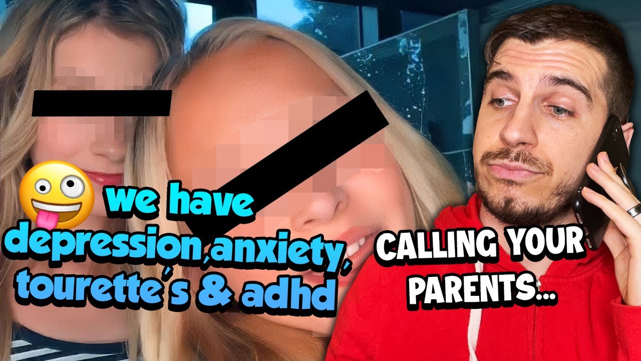Kids On Tik Tok Are Faking Mental Disorders For Views - YouTube