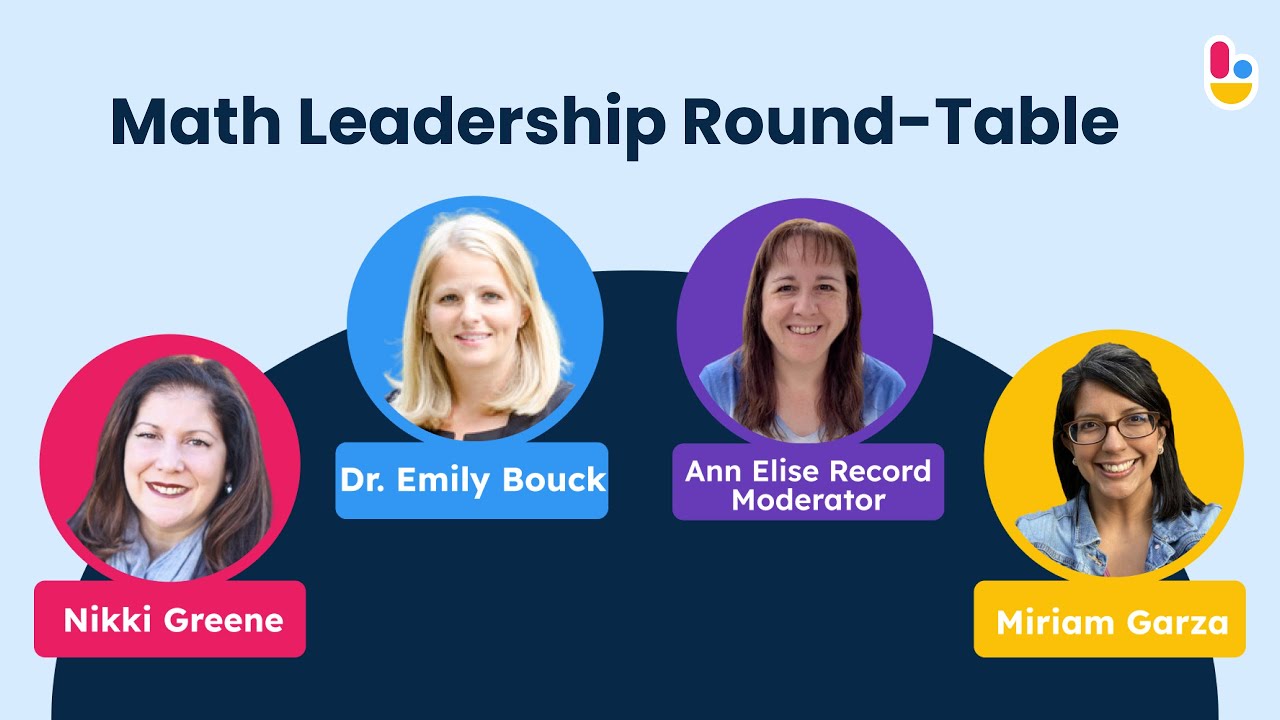 Math Leadership Roundtable | Brainingcamp - YouTube