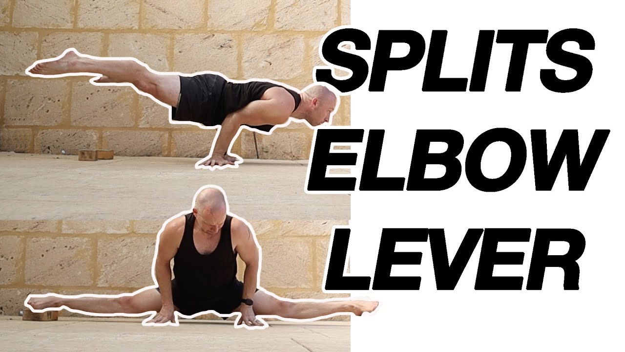Splits and Elbow Lever (Peacock Pose) Follow Along Session - YouTube