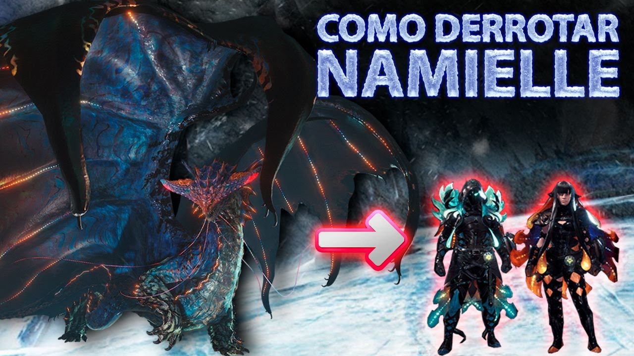 Como derrotar a NAMIELLE Arch Thempered - MONSTER HUNTER WORLD - YouTube