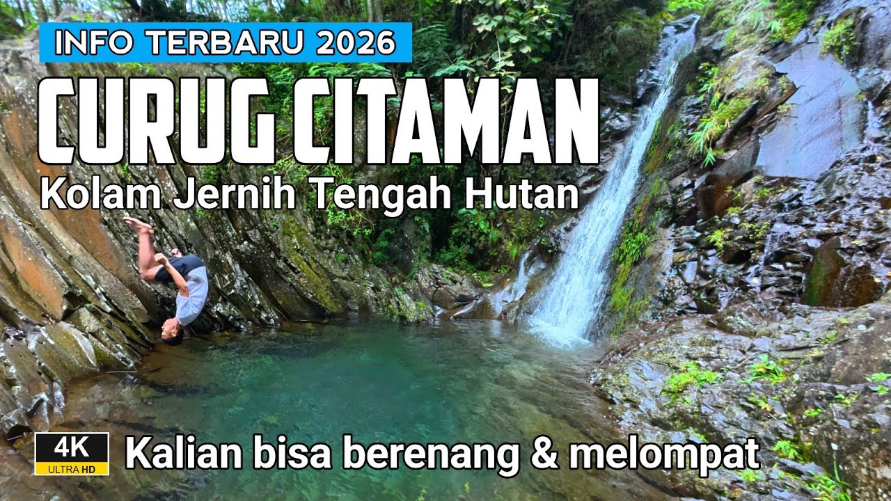 INFO TERBARU 2026 || CURUG CITAMAN GUNUNG SALAK , Airnya jernih banget ...