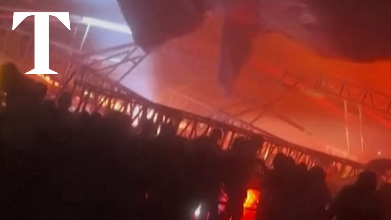 Mexico stage collapse: nine killed at presidential campaign rally - YouTube