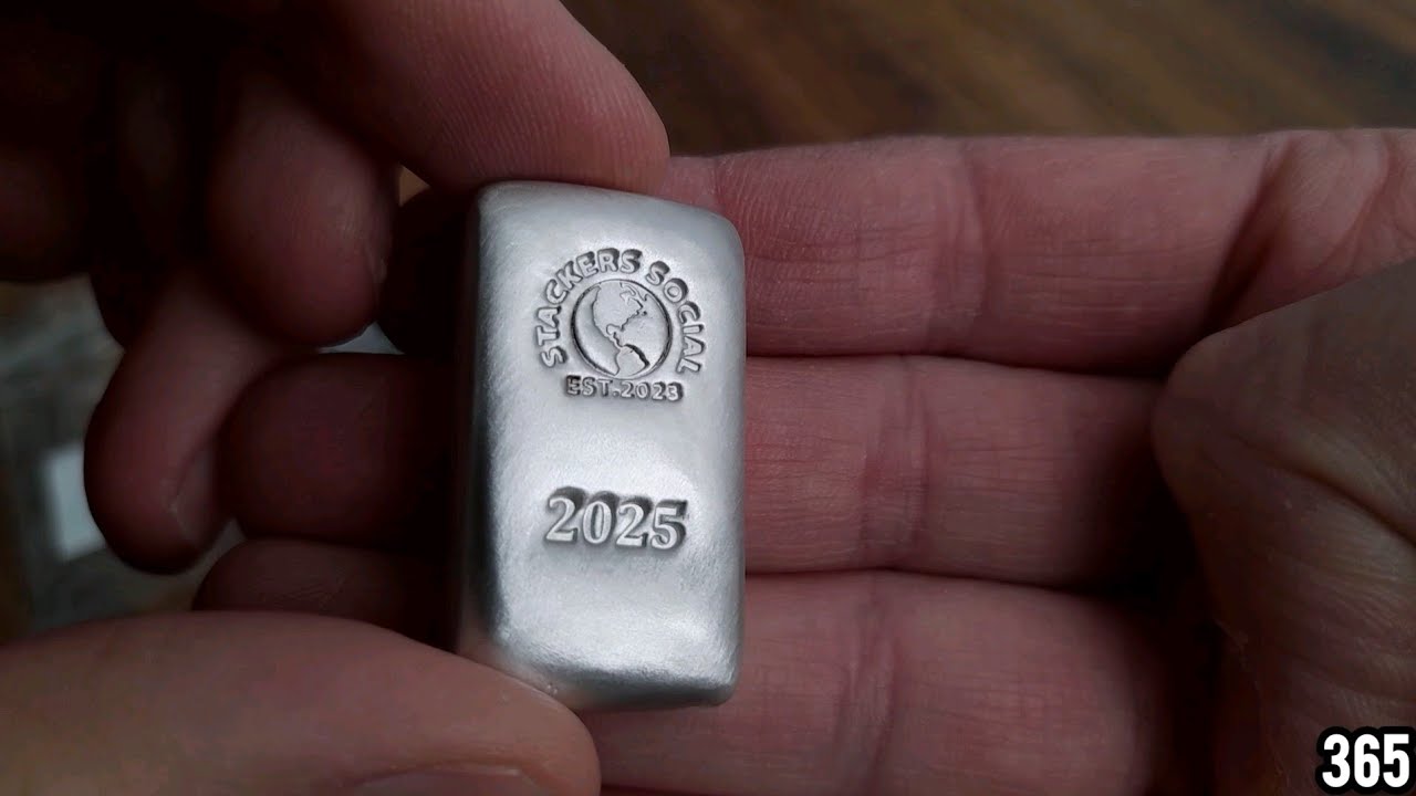 Introducing: The Stackers Social 50g Silver Bar!! - YouTube