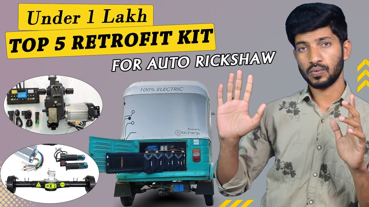 Top 5 Retrofit kit for ICE Auto Rickshaw Explain in Hindi | ICE to ...