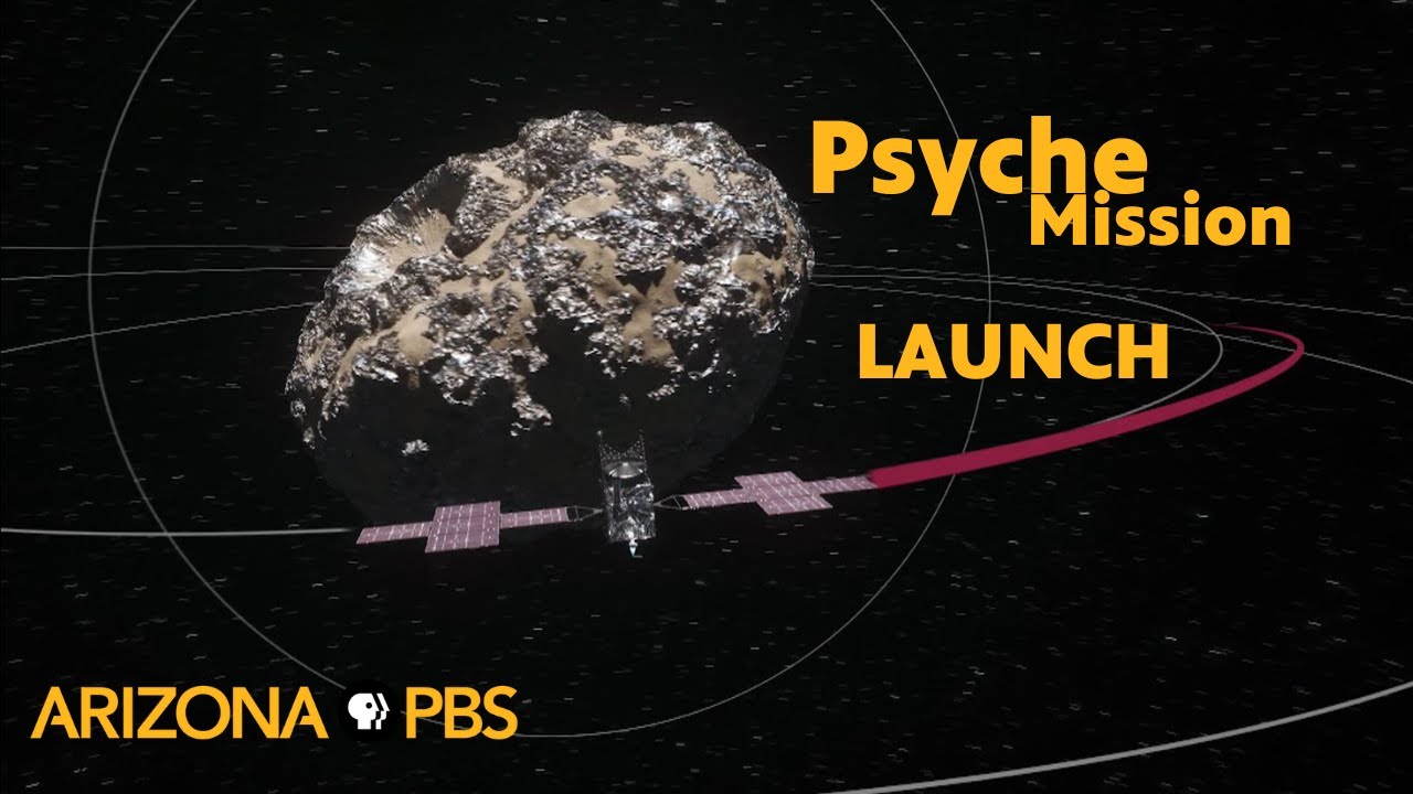 NASA launches Psyche mission - YouTube