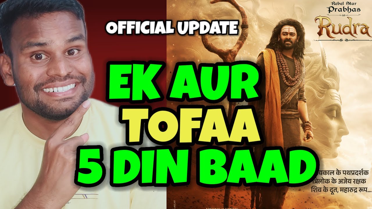 Kannappa 1st Lyrical Song Official Update | 5 Din Baad Phir Ek Tofaa ...