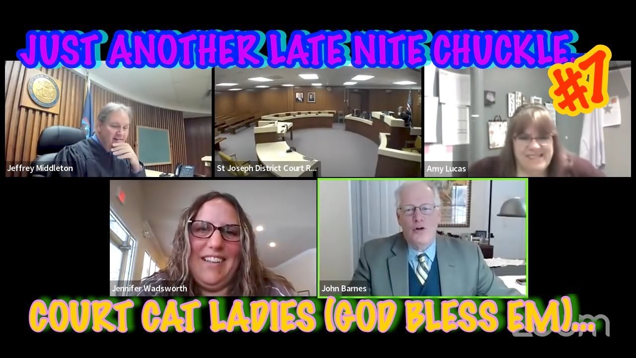 LATE NIGHT CHUCKLE #7…JUDGE MIDDLETON’S COURT CAT LADIES…GOD BLESS EM… - YouTube