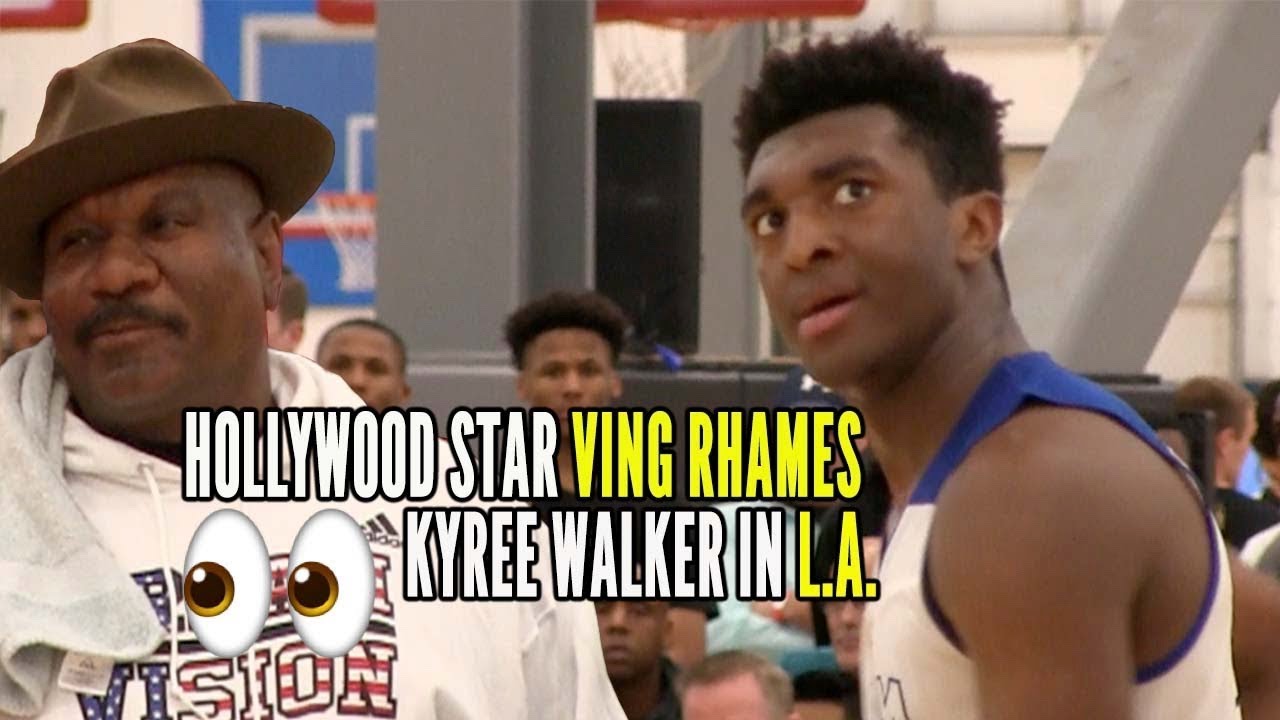 Kyree Walker Holds Off Double Pumps BUZZER BEATER in front of VING ...