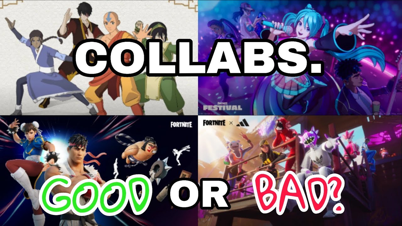 FORTNITE COLLABS ARE... | Fortnite Battle Royale - YouTube