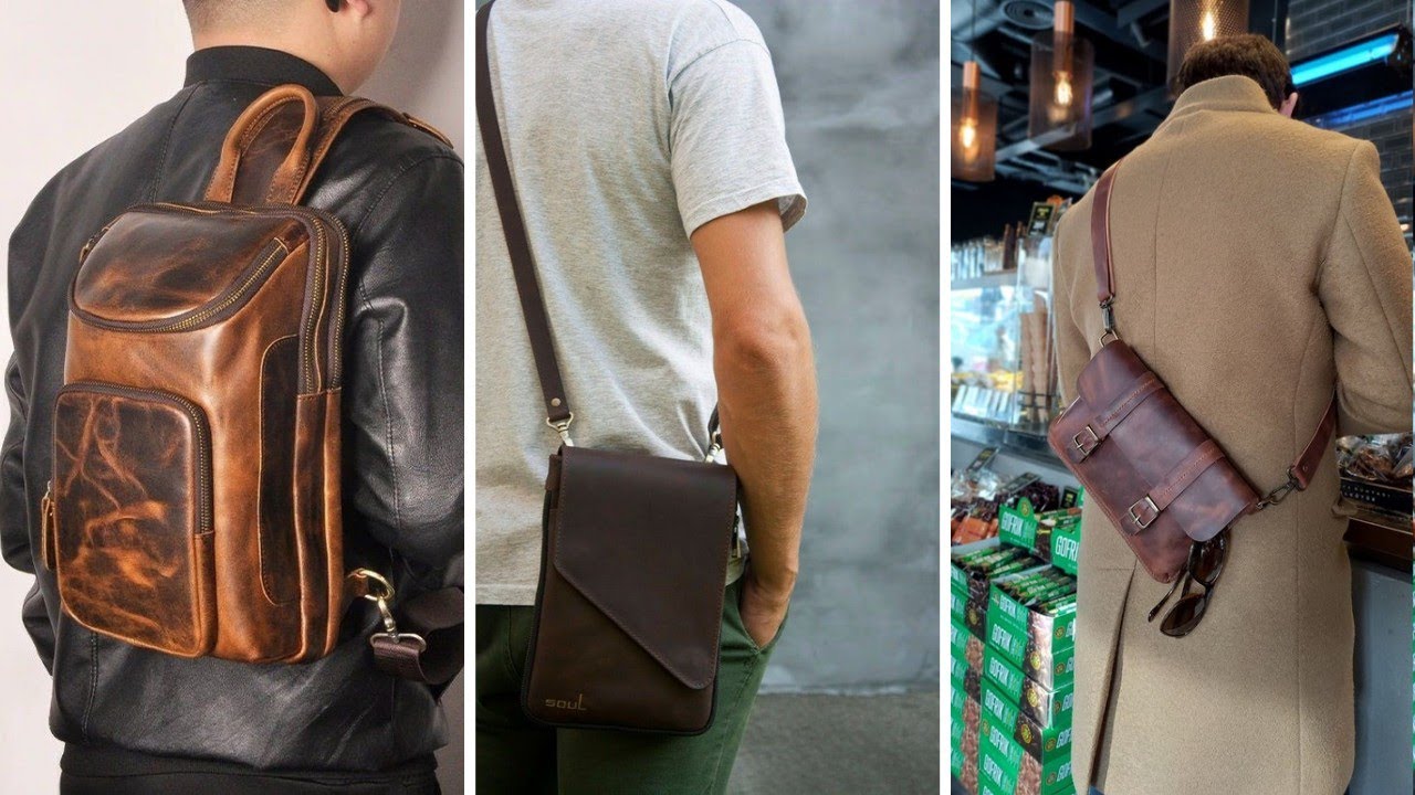 Mens bag design, Fashionable bags for man - YouTube