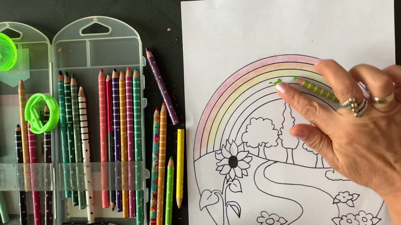 Técnica de difuminado primaria - YouTube