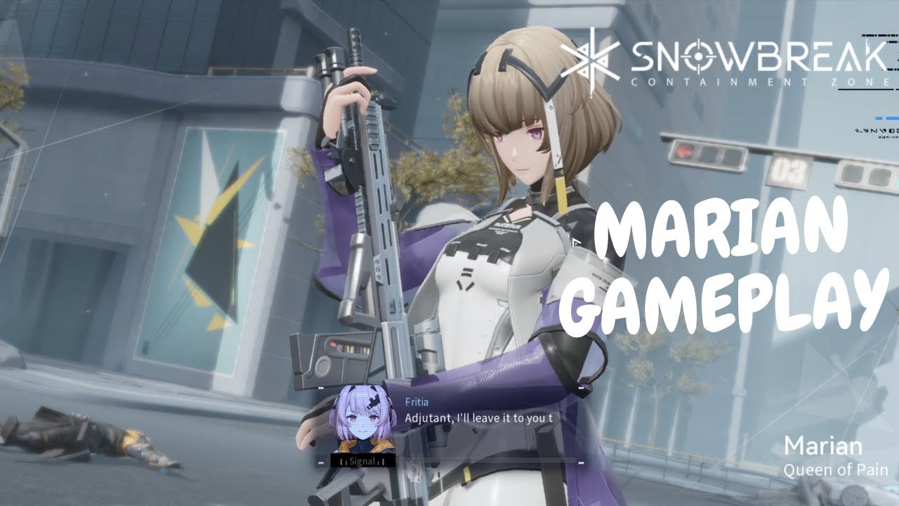 [Snowbreak: Containment Zero CBT] Marian Queen of Pain Gameplay - YouTube