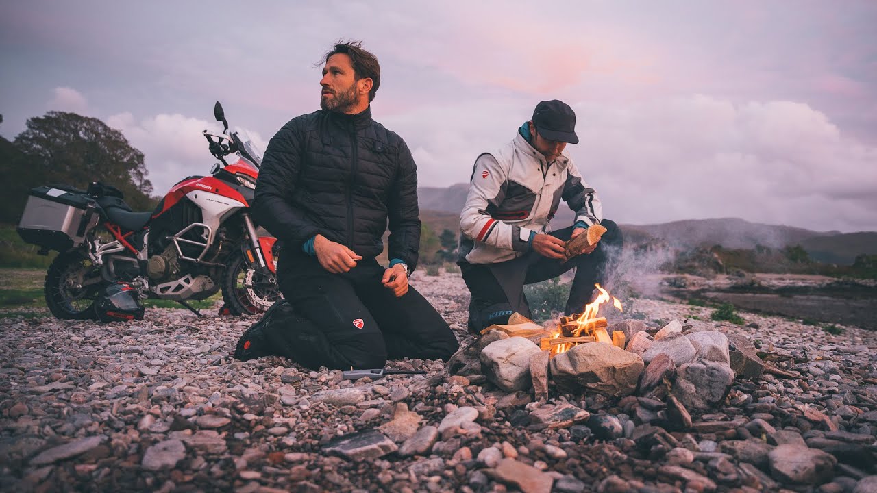 Ducati UK Ambassador Jay Morton takes on a Scottish adventure - YouTube