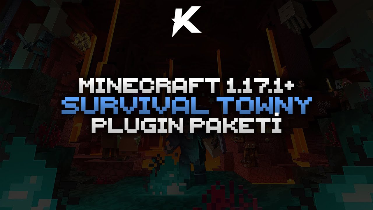 TOWNY 1.17.1+ PLUGIN PAKETİ! | KJAERTM NETWORK - YouTube