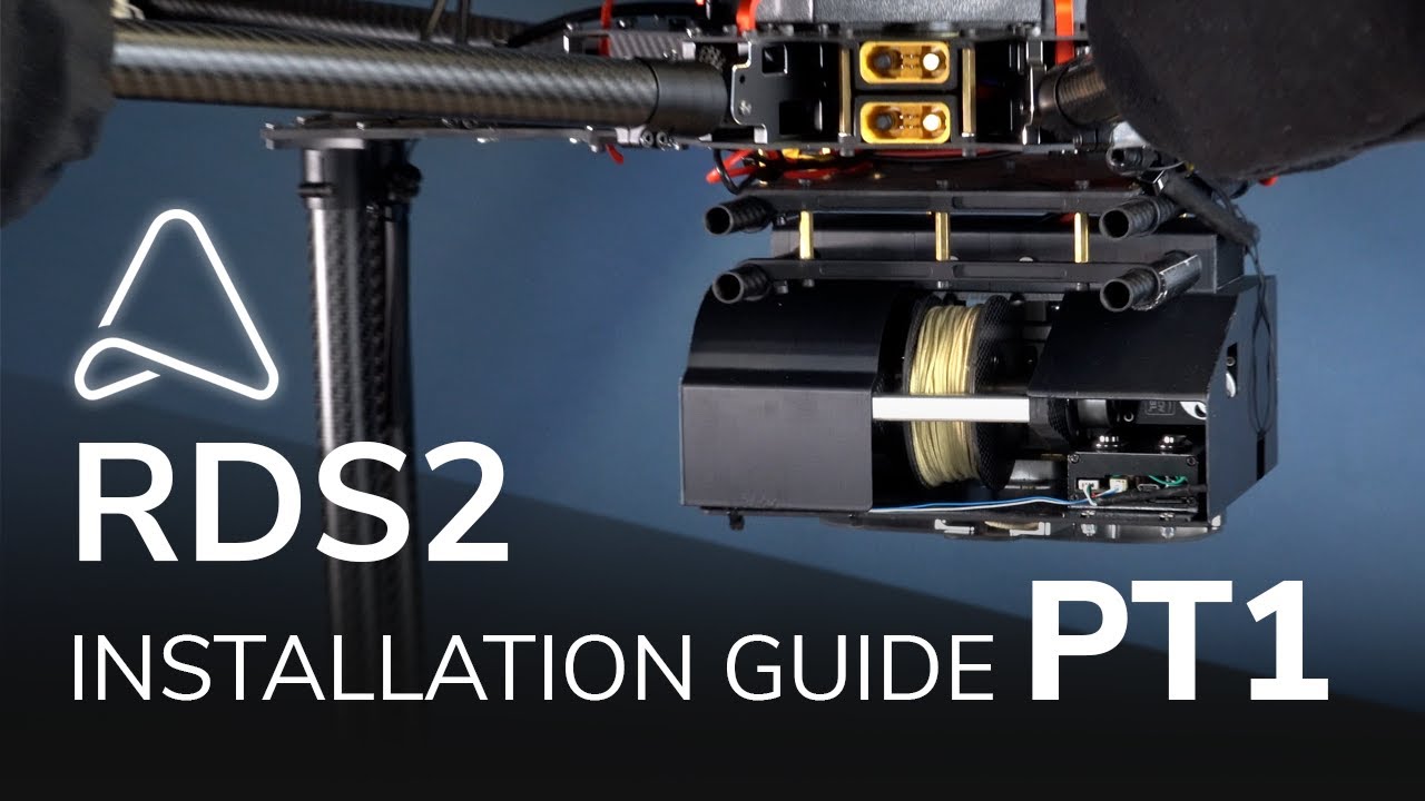 A2Z Drone Delivery RDS2 Drone Delivery Winch Installation Pt1 - YouTube
