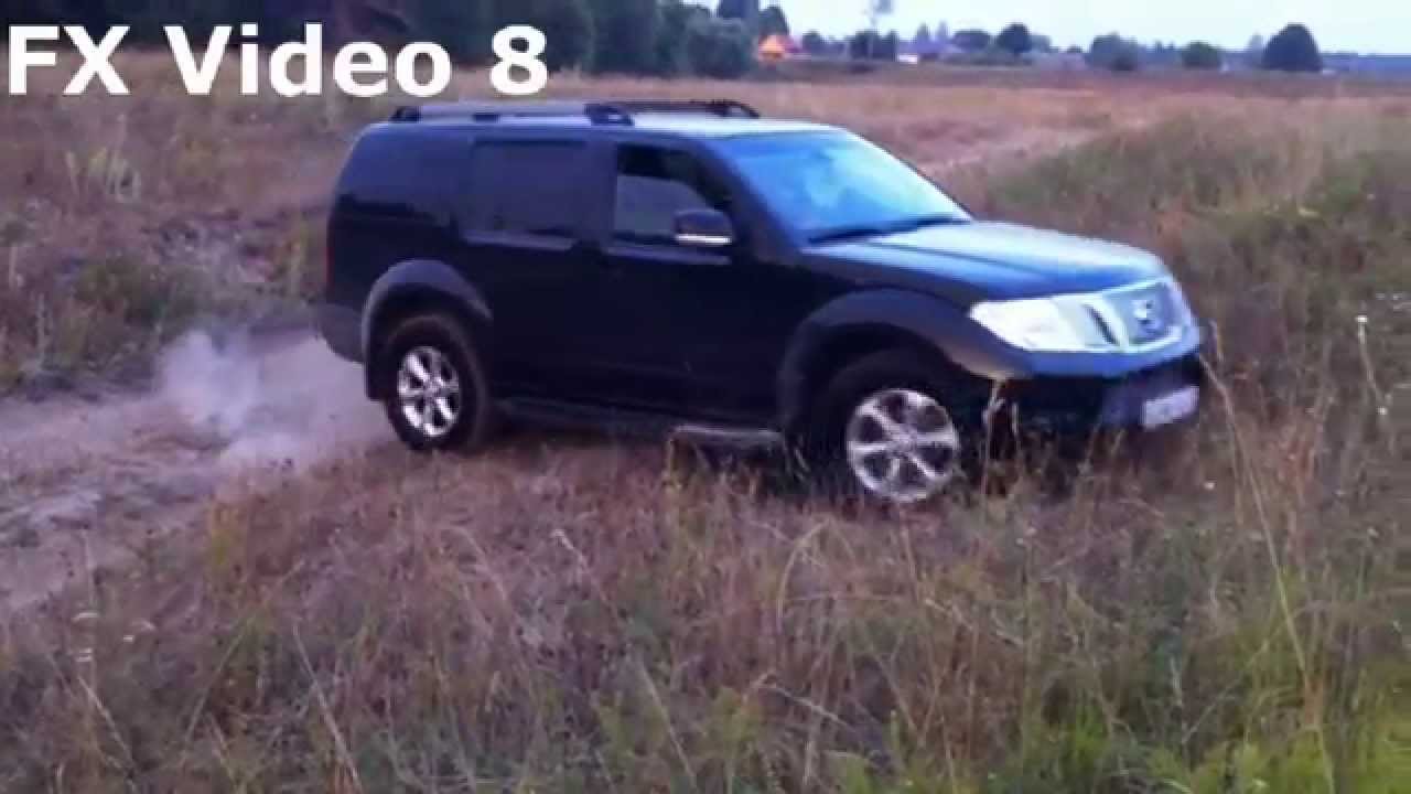Nissan Pathfinder R51 OFFROAD - на речке 4х4 (summer) - YouTube