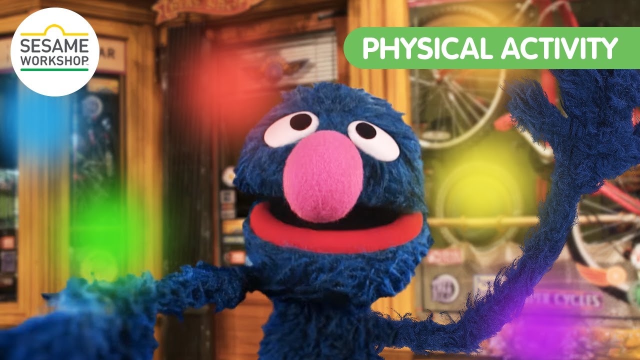 Learning How To Stay Active with Grover | Physical Activity - YouTube