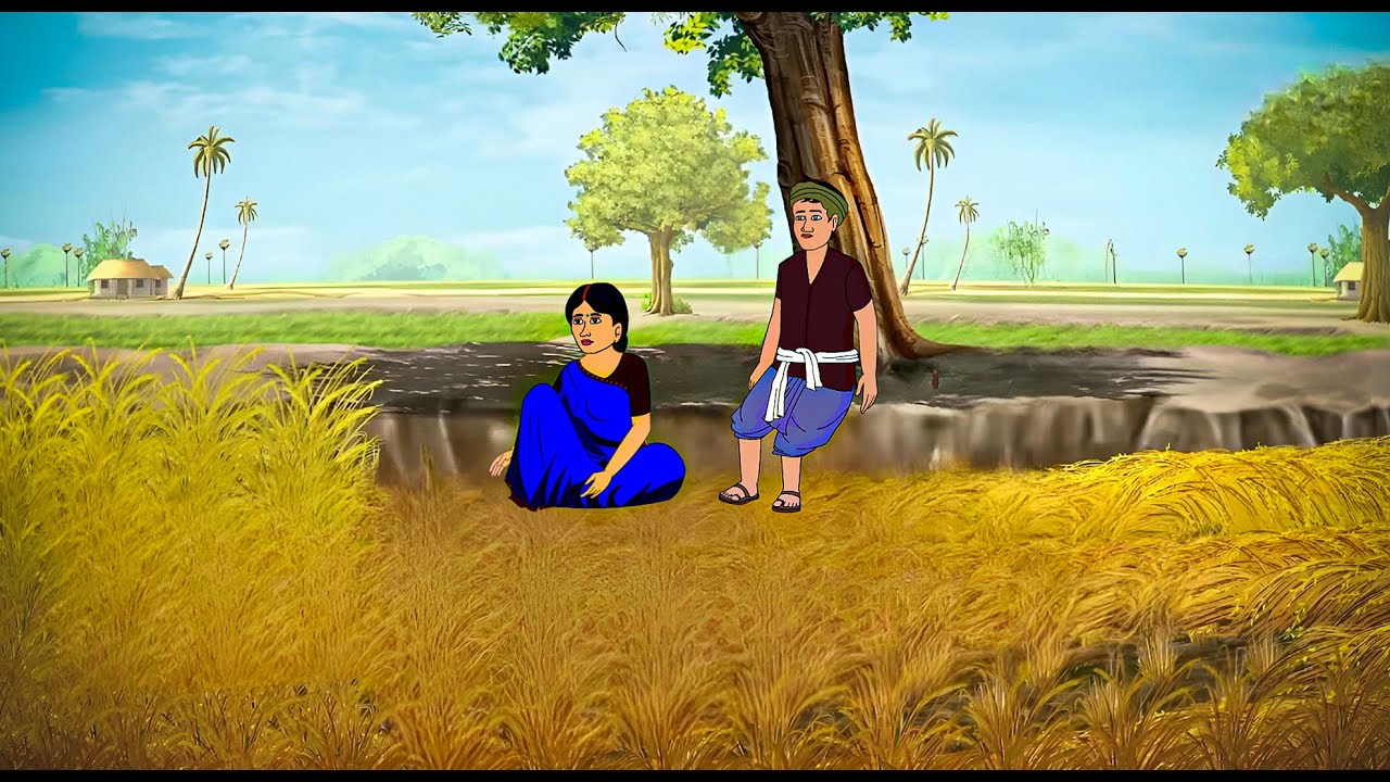 सोने की फसल | Sone ki Fasal | Hindi Kahaniya | Moral Stories | cartoon ...