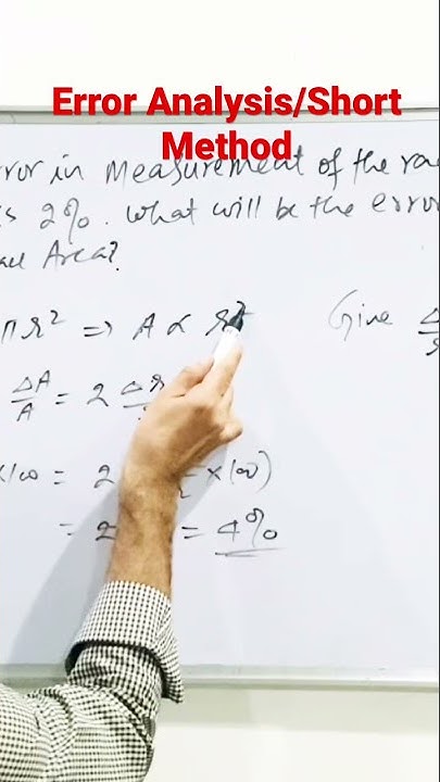#YTShorts/Error Analysis Numerical Solution - YouTube